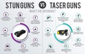 What Is the Difference Between a Stun Gun and a Taser | Reload Your Gear